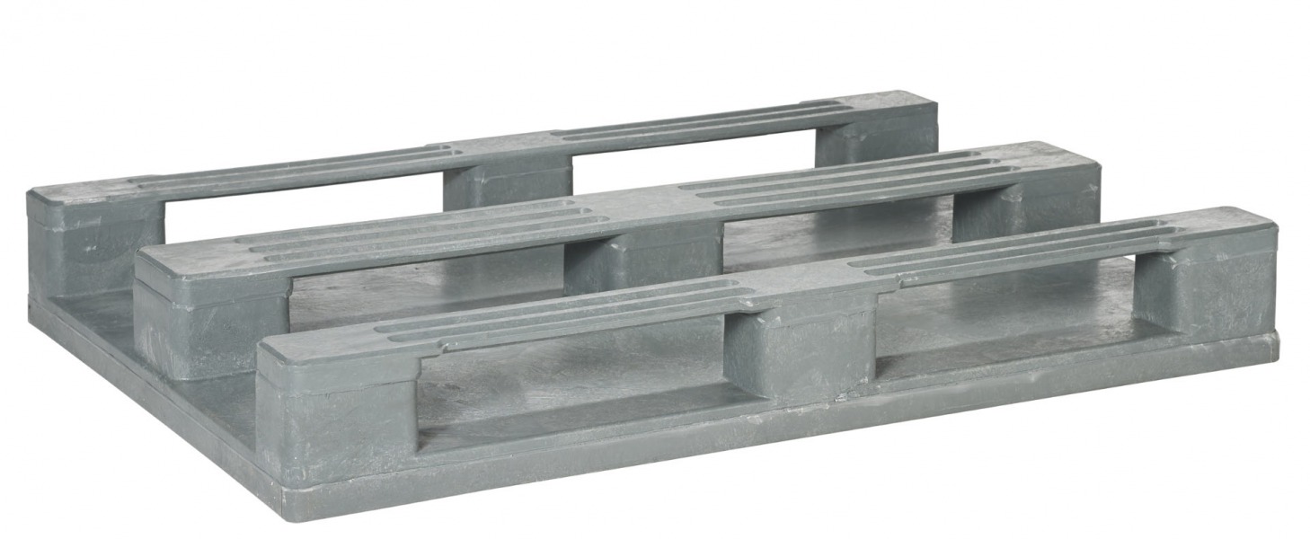 K1 Plastic Pallet dim: 800 x 1200 x 150 mm | KIGA