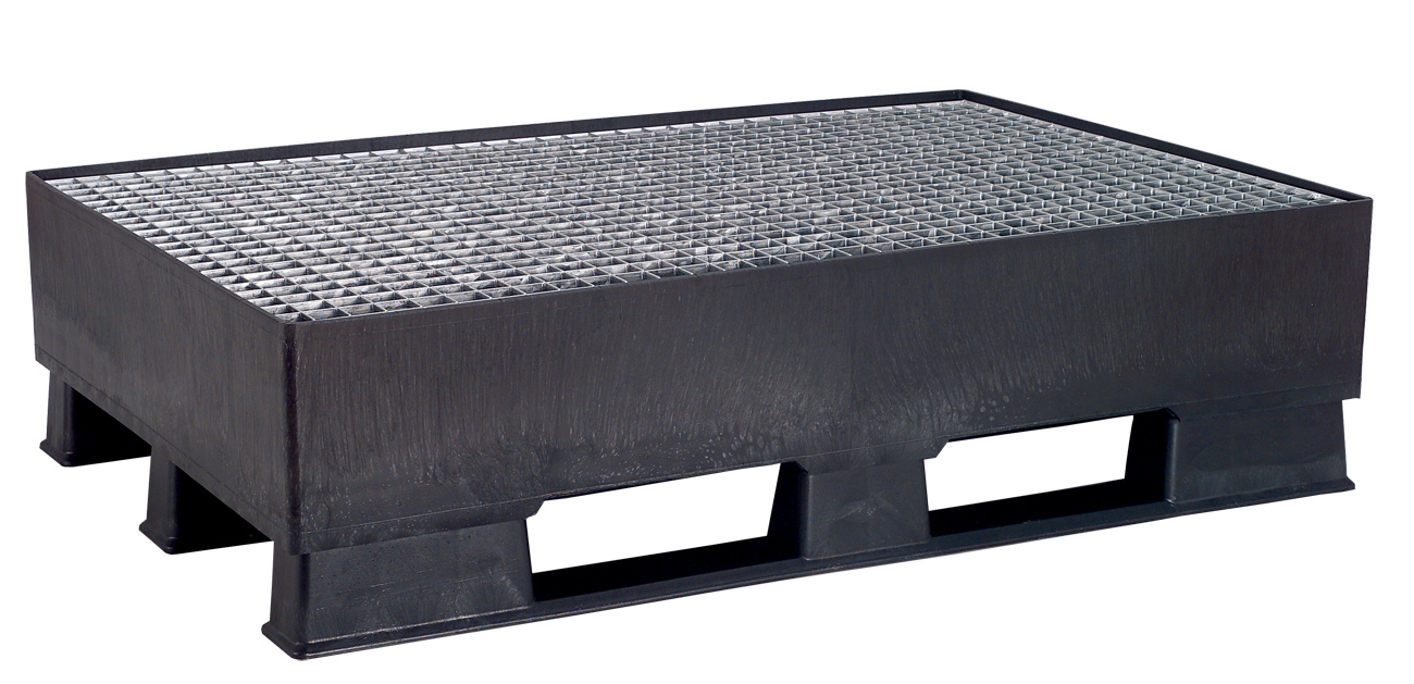 Pallet collecting tray dim: 800 x 1200 x 315 mm | KIGA