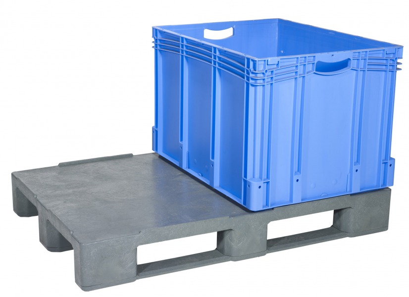 universal hygiene pallet dim.: 800 x 1200 x 155 mm | KIGA